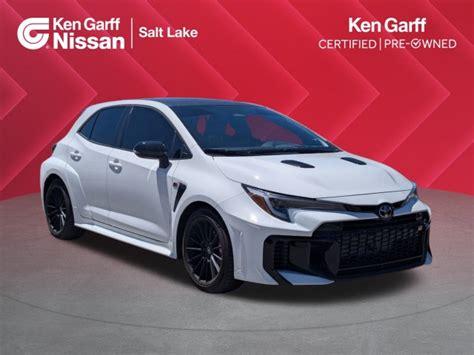 Pre Owned 2025 Toyota Gr Corolla 5dr Hb Mt Prem Plus Hatchback In Salt