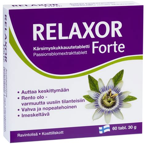 Relaxor Forte 60 Tabl Natura Med Bucovina