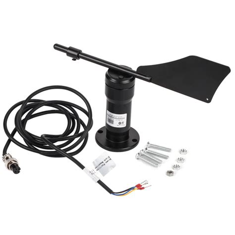 Rs485 Wind Sensor Garden Signal Output Aluminum Alloy Wind Direction Sensor Wind Vane Speed