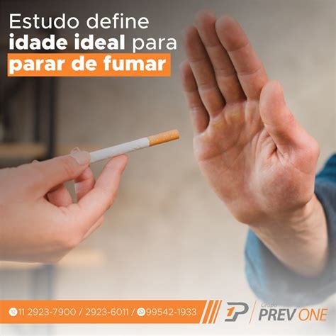 Estudo Define Idade Ideal Para Parar De Fumar