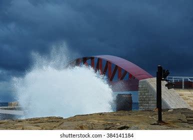 New Harbour Bridge Valletta Malta Stormy Stock Photo Shutterstock