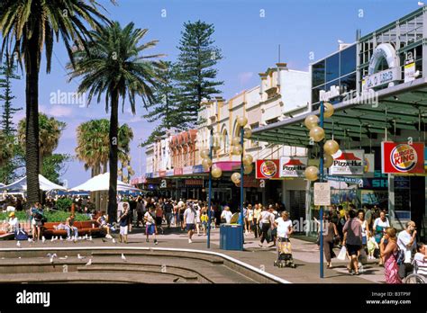 Australia Sydney Manly Beach North Shore Stock Photo Alamy