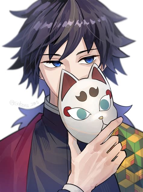 Tomioka Giyuu Kimetsu No Yaiba Absurdres Commentary Highres Symbol