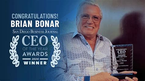 Michael Eslinger On Linkedin Well Done Brian Bonar Congrats On Being Named Ceo Of The Year By