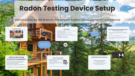 Radon Testing Device Setup By Bill Branch On Prezi