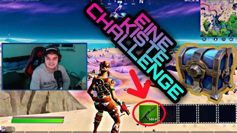 Eine Kiste Challenge In Fortnite Zu Krank