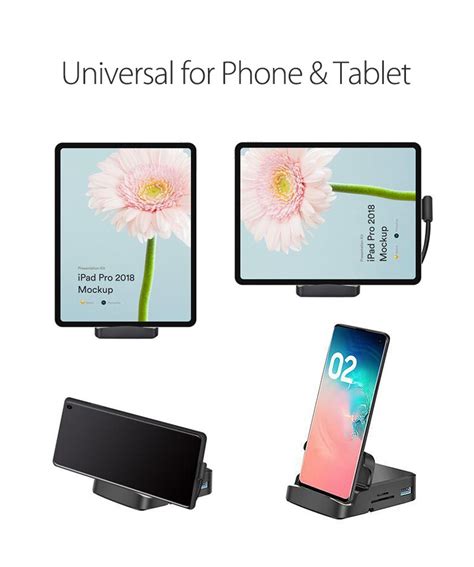 Type C Hub Docking Station Phone Stand Dex Pad Sta Vicedeal