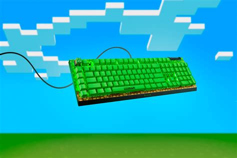 Razer Minecraft Collection Gaming Accessories In The Iconic Block Design