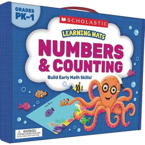 Numbers And Counting Learning Mats By Scholastic