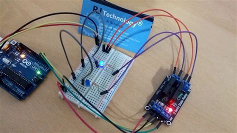 arduino uno 로 ssr 2채널 릴레이 모듈 5v를 사용해서 led 제어해 보기 youtube