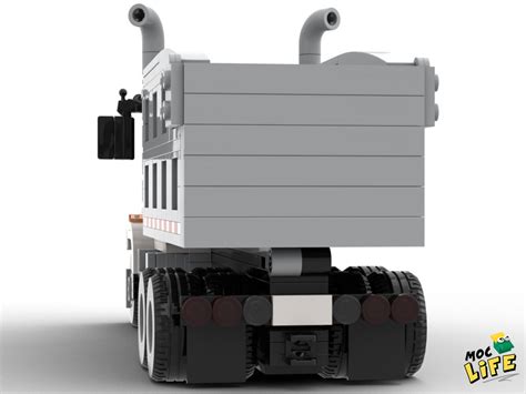Lego Moc Dump Truck By Moclife Rebrickable Build With Lego