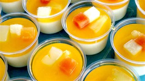 Puding Buah Cocktail Segarnya Bikin Adem Topwisata
