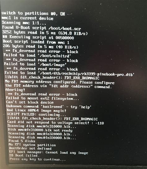 Pinebook Pro Armbian From SD Doesn T Boot After Apt Upgrade Pinebook Pro Armbian Community