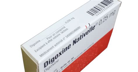 Digoxine دواعي الاستعمال والاثار الجانبية