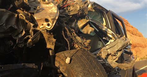 Wrong Way Driver Dies In Head On Collision On I 15 Local News
