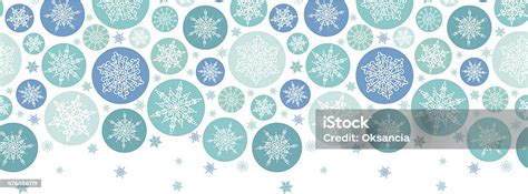 원형 Snowflakes 수평계 연속무늬 배경기술 0명에 대한 스톡 벡터 아트 및 기타 이미지 0명 12월 1월 Istock