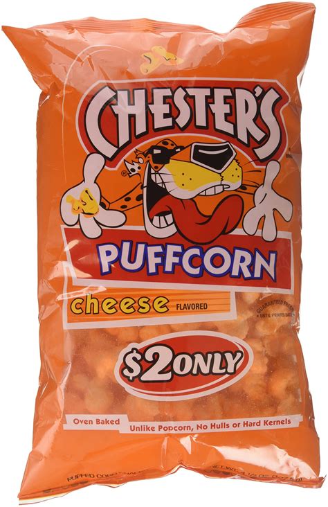 Chesters Puffcorn Snacks Cheese 45 Ounce
