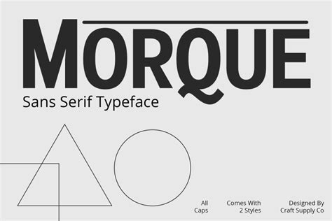 Morque Font All Free Fonts