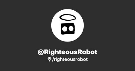 Righteousrobot Instagram Tiktok Linktree