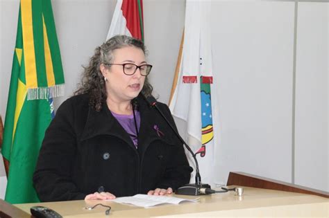 Representante da SDS de Xanxerê usa tribuna para falar sobre a campanha