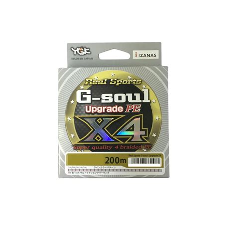 Tresse Ygk G-Soul Upgrade X4 - Fish and Test
