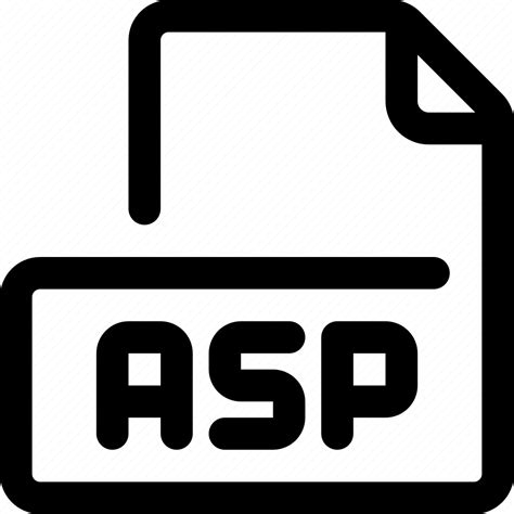 asp file format icon download on iconfinder