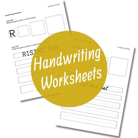 Parkinsons Worksheets Handwriting And Flow Link Exercises Pdf Etsy