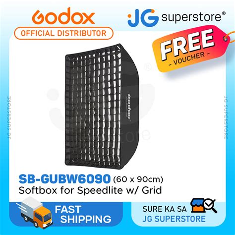 Godox SB-GUBW6090 Portable 60x90cm / 24" 35" Umbrella Softbox Reflector ...