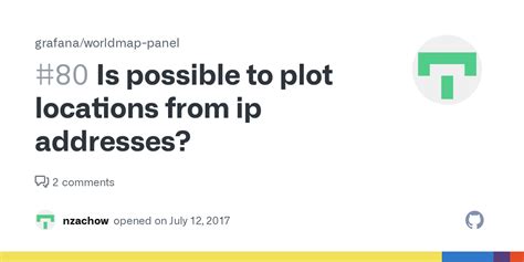 Is Possible To Plot Locations From Ip Addresses Issue Grafana Worldmap Panel GitHub