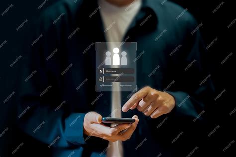 Premium Photo User Authentication System With Username And Password