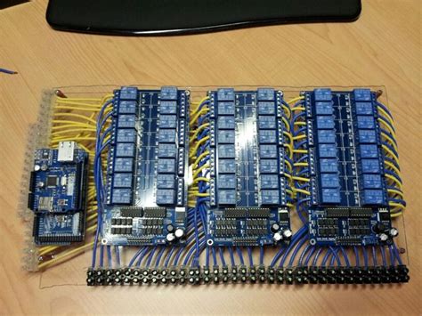 Tablero De Control De Iluminación Domótica Frente Lighting Control Panel Homeautomation