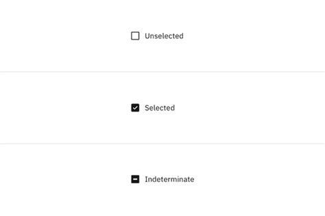 Checkbox Carbon Design System