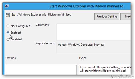 Windows 8 Hide The Windows Explorer Ribbon