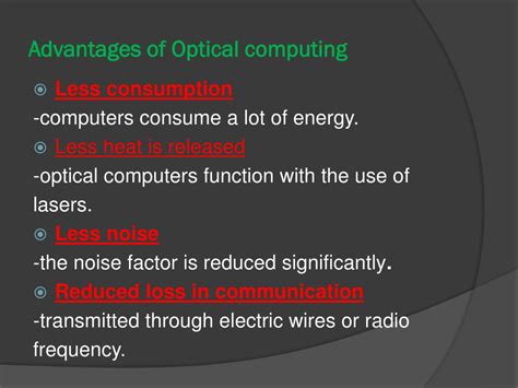 PPT Optical Computing PowerPoint Presentation Free Download ID 2388866