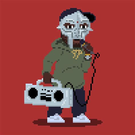 Mf Doom R Pixelart