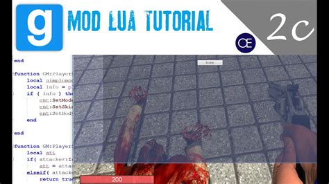 [gmod] lua tutorial 2c loops and tables youtube