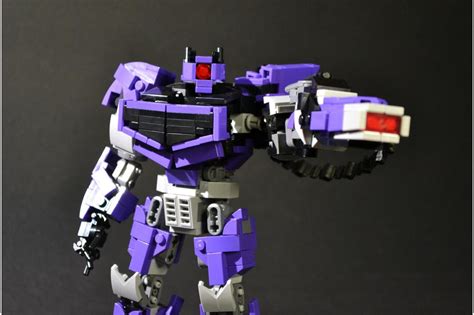 Lego Moc Shockwave Transformers Prime By Blaze Mocs Rebrickable Build With Lego