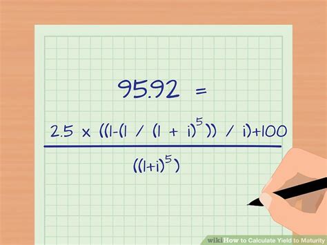 How To Calculate Yield To Maturity 9 Steps With Pictures