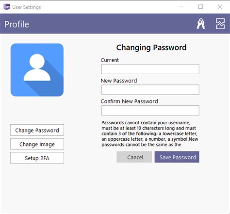 Updated Password Requirement Text Boxes Guru