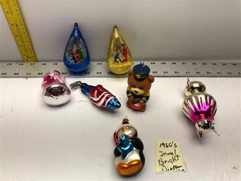 Lot 1960s Christmas Ornaments