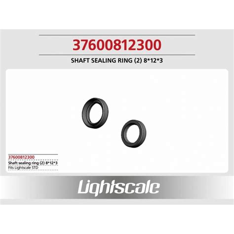 Lightscale Shaft Sealing Rings Pair