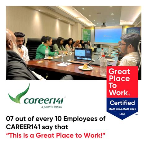 Great Place To Work® Sri Lanka On Linkedin Greatplacetowork