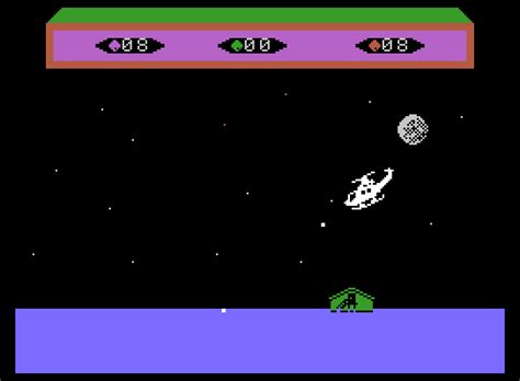 Choplifter Colecovision Screenshot Pixelatedarcade