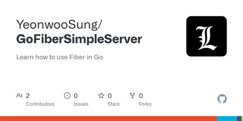 Github Yeonwoosung Gofibersimpleserver Learn How To Use Fiber In Go