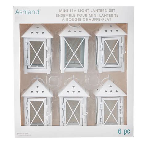 White Mini Lanterns By Ashland® Michaels