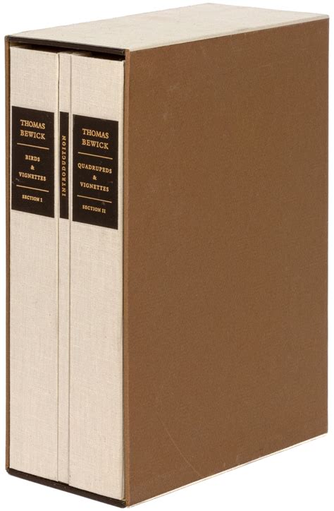 A Portfolio Of Thomas Bewick Wood Engravings By Bewick Thomas Fine Hardcover 1970 Between