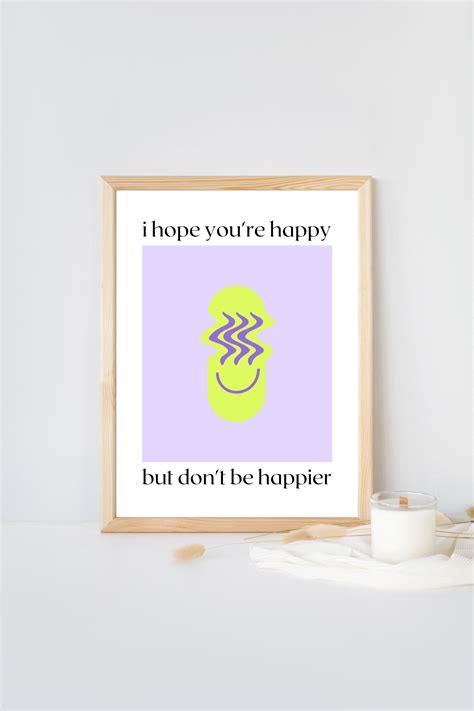 Olivia Rodrigo Happier Happier Lyrics Print Happier Olivia Rodrigo