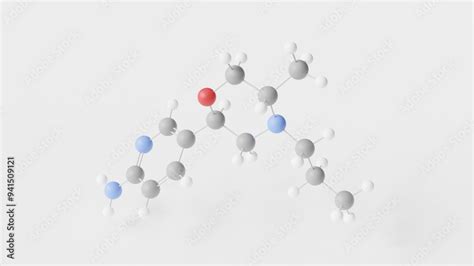 Pf 592 379 Molecule 3d Molecular Structure Ball And Stick Model Structural Chemical Formula