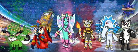 Digimons Of Digimon Elements By Bethessa On Deviantart
