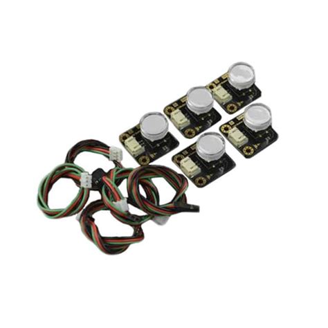 Gravity Led Button 5pack Dfr0785 Dfrobot製｜電子部品・半導体通販のマルツ